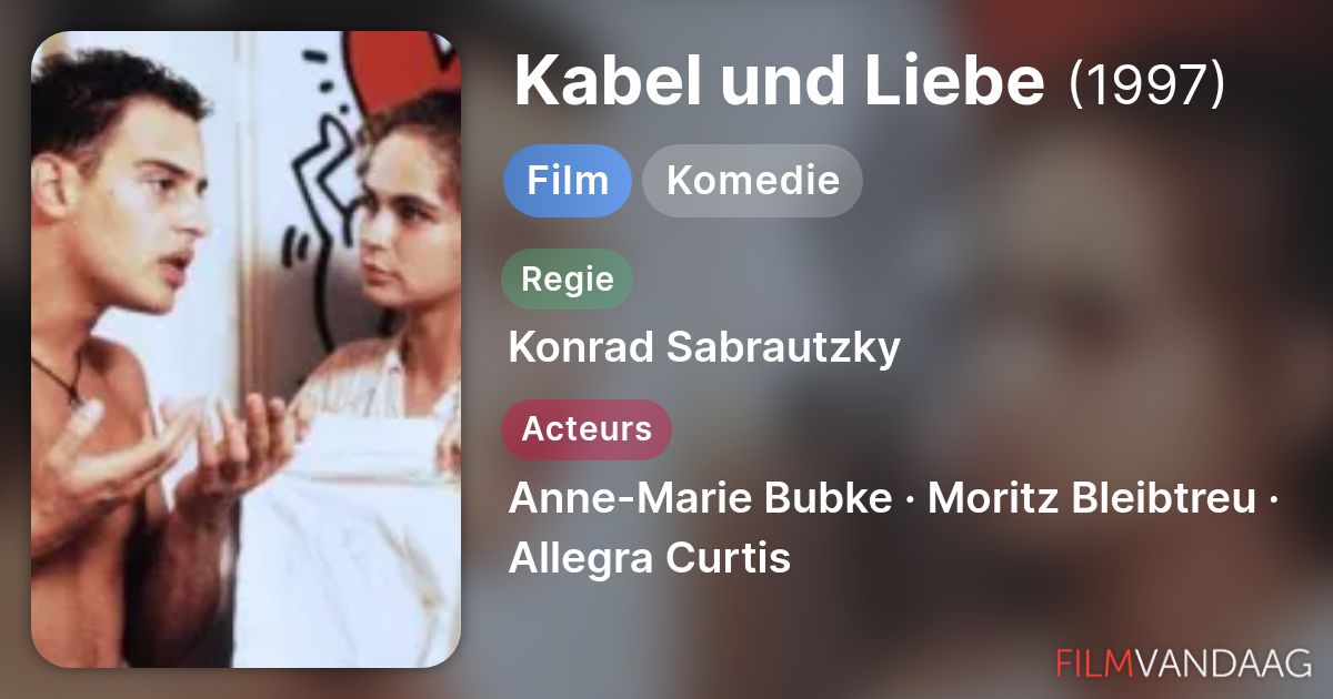 Kabel und Liebe (film, 1997) - FilmVandaag.nl