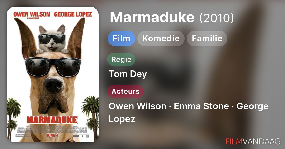 Marmaduke (film, 2010) - FilmVandaag.nl