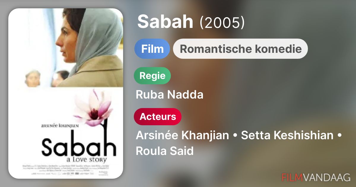Sabah (film, 2005) - FilmVandaag.nl