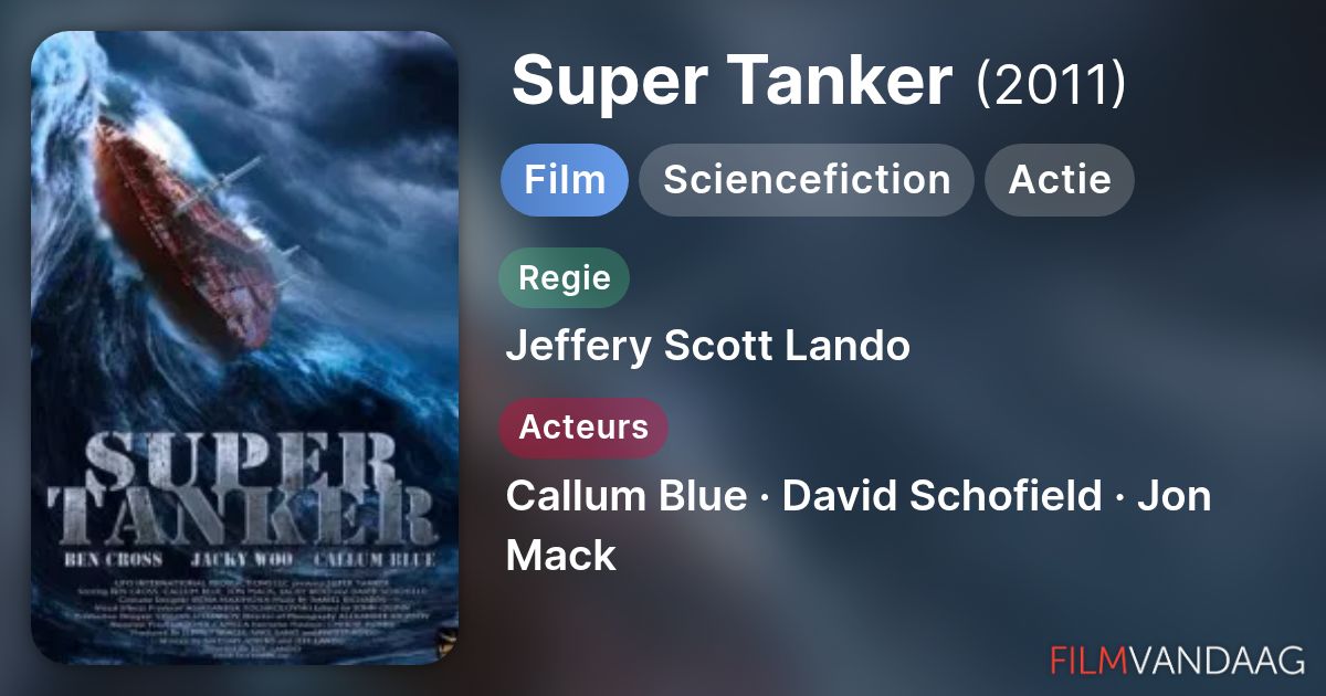 Super Tanker (film, 2011) - FilmVandaag.nl