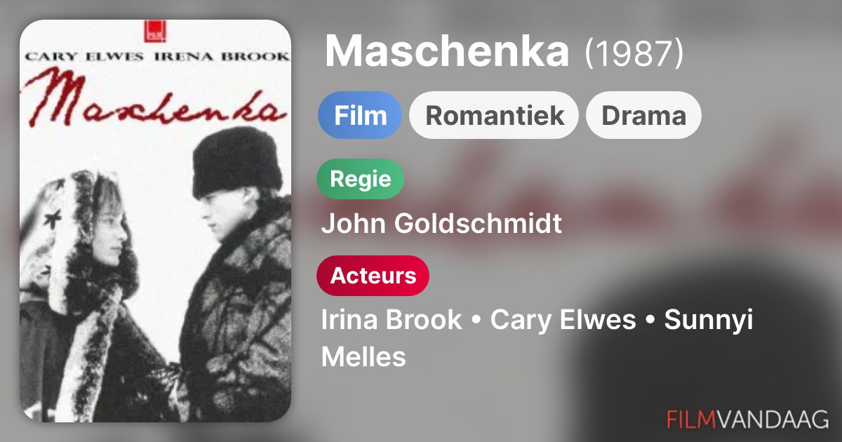 Maschenka (film, 1987) - FilmVandaag.nl
