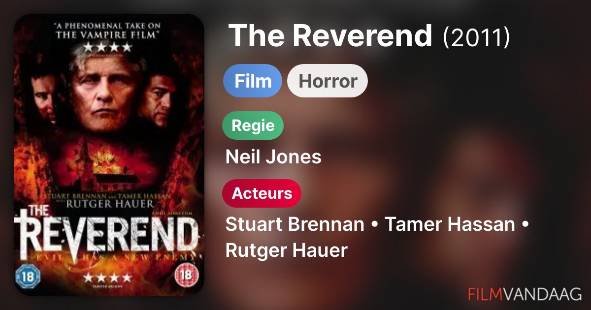 The Reverend (film, 2011) - FilmVandaag.nl