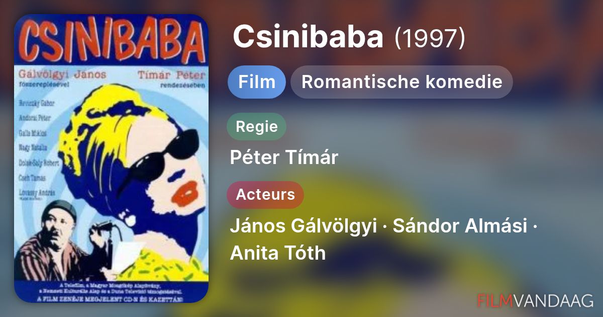Csinibaba (film, 1997) - FilmVandaag.nl