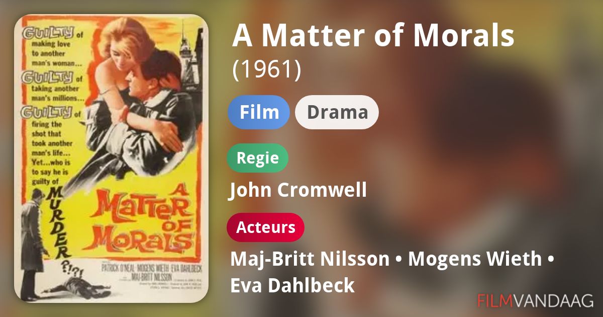 A Matter of Morals (film, 1961) - FilmVandaag.nl