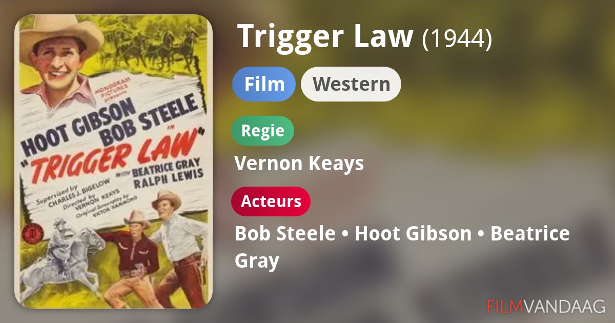 Trigger Law (film, 1944) - FilmVandaag.nl