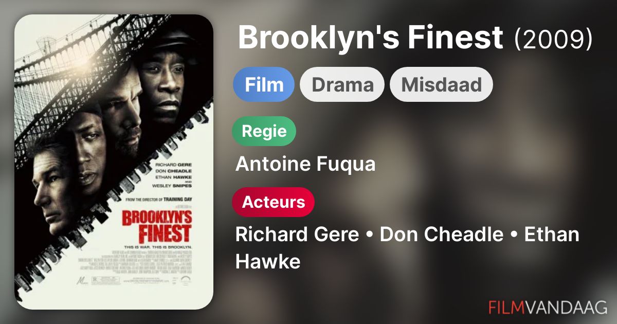 Brooklyn's Finest (film, 2009) - FilmVandaag.nl