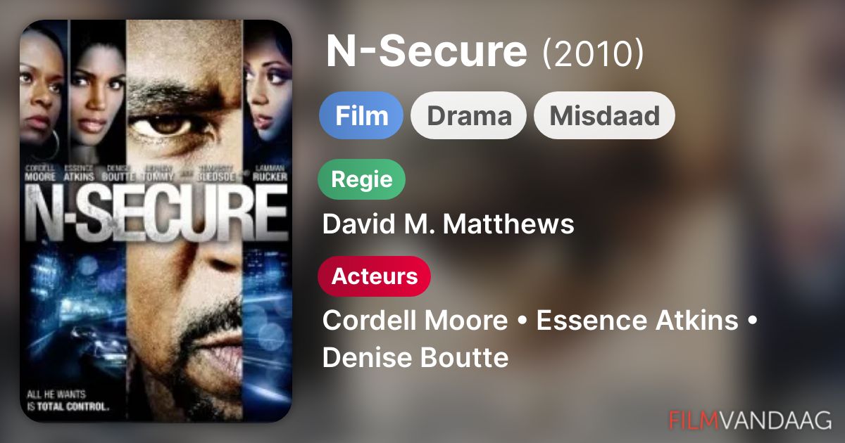 N-Secure (film, 2010) - FilmVandaag.nl