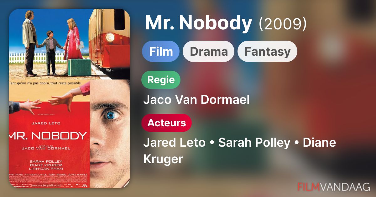 Mr. Nobody (film, 2009) - FilmVandaag.nl