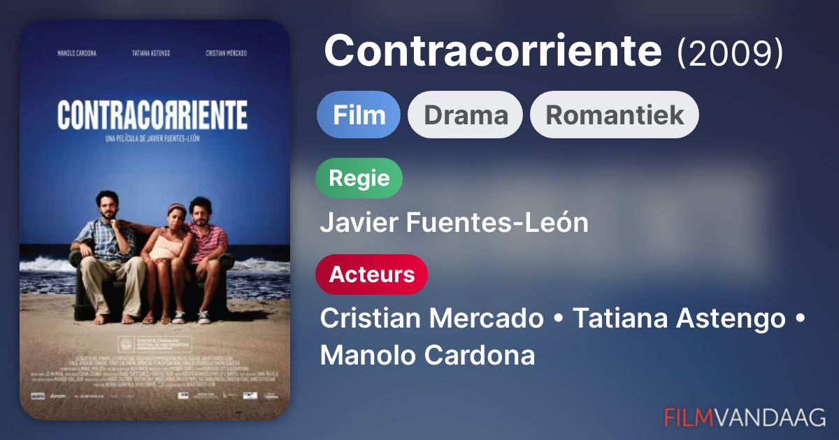 Contracorriente (film, 2009) - FilmVandaag.nl