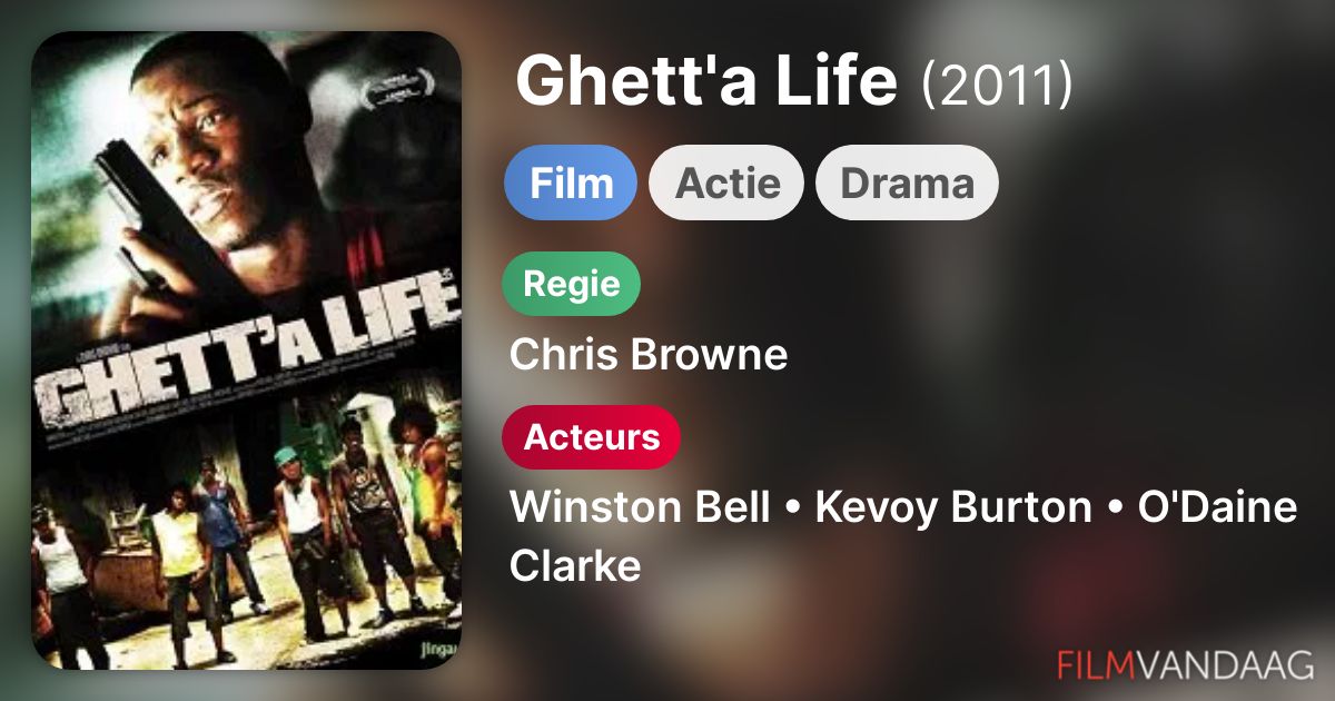 Ghett'a Life (film, 2011) - FilmVandaag.nl