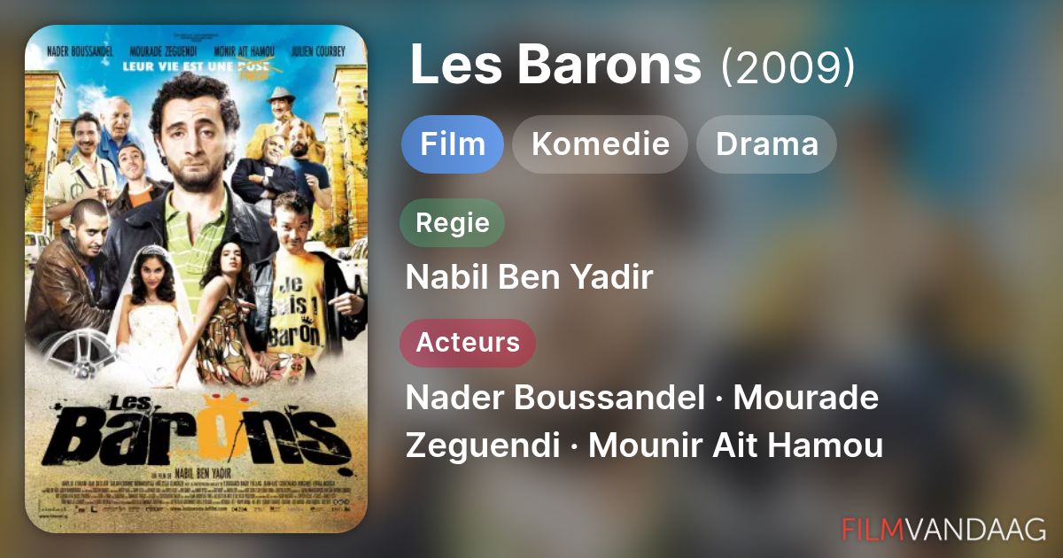 Les Barons (film, 2009) - FilmVandaag.nl