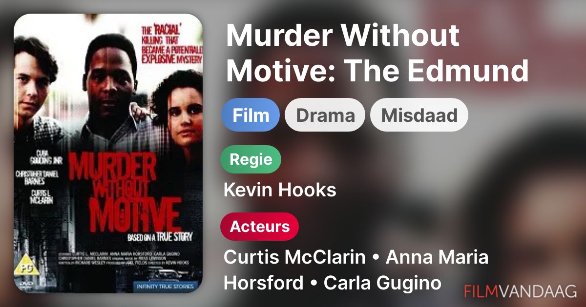 Murder Without Motive: The Edmund Perry Story (film, 1992) - FilmVandaag.nl
