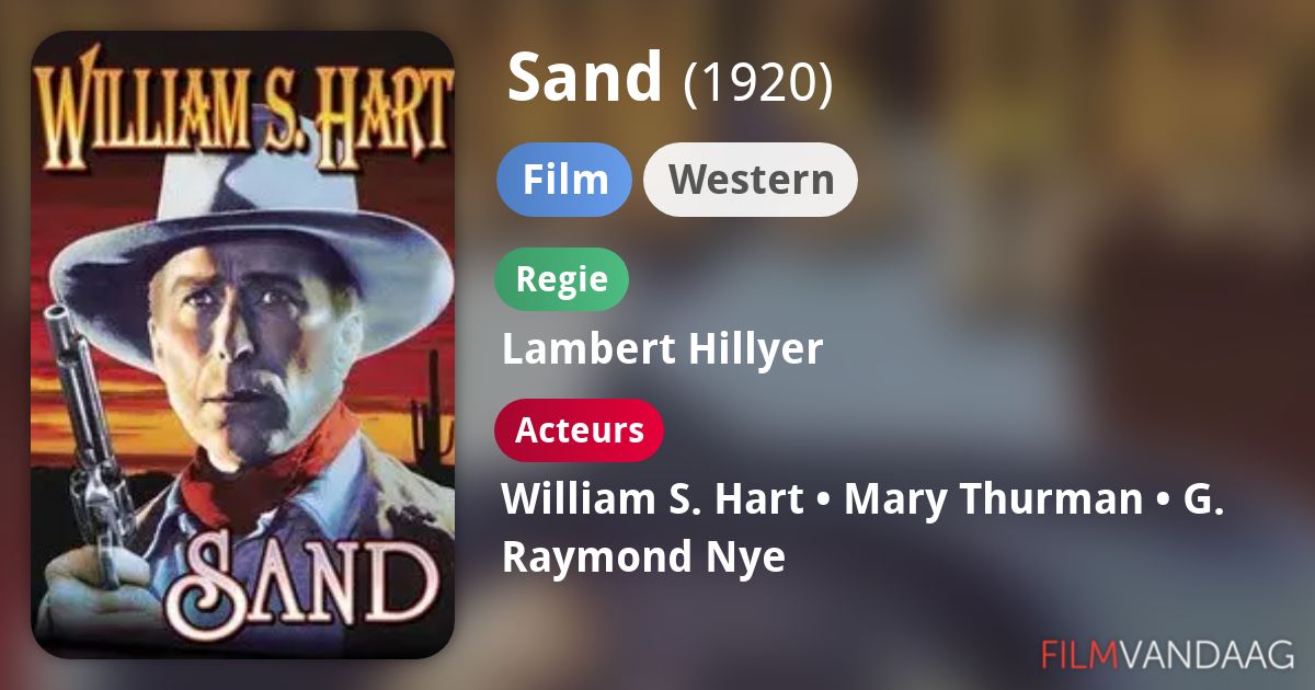 Sand (film, 1920) - FilmVandaag.nl