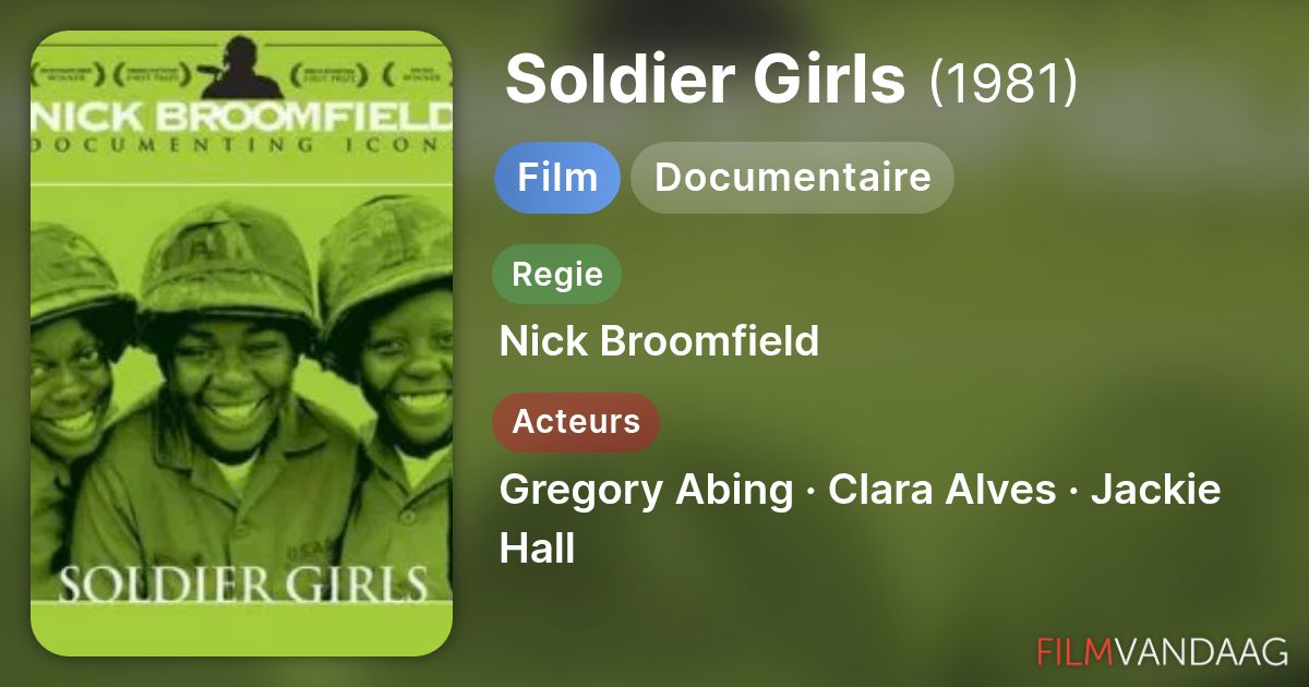 Soldier Girls (film, 1981) - FilmVandaag.nl