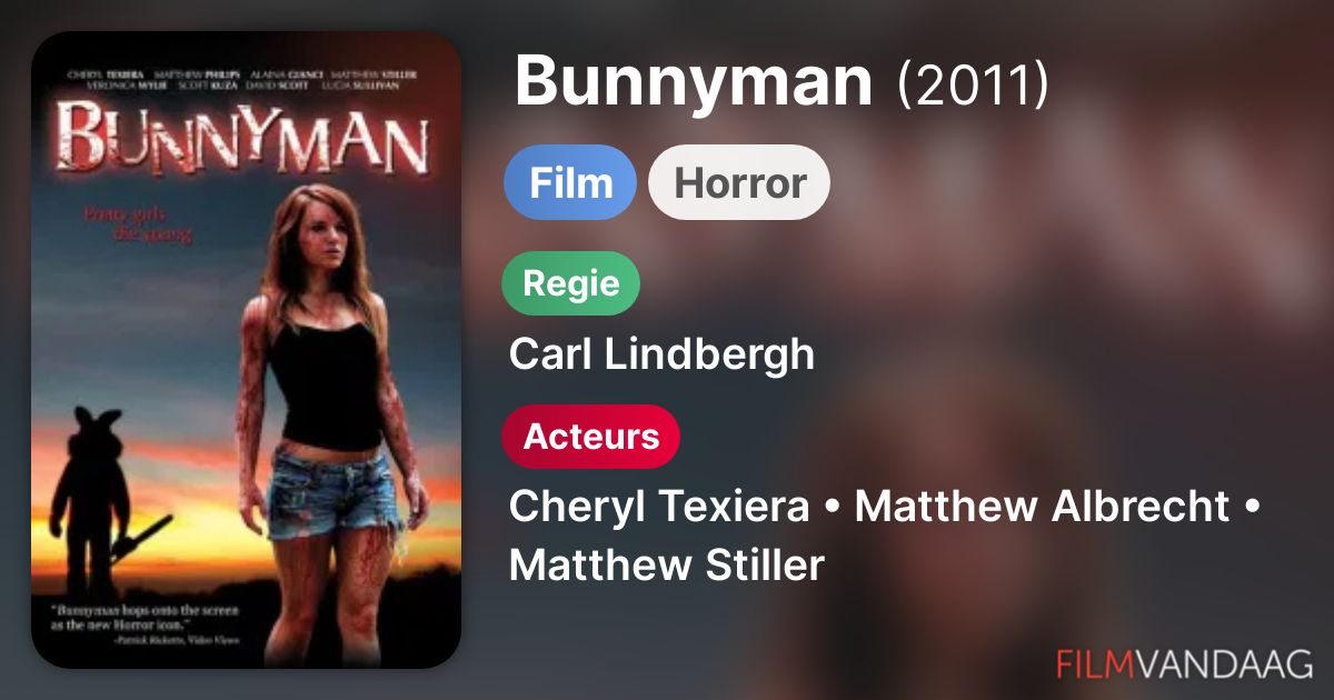 Bunnyman (film, 2009) - FilmVandaag.nl