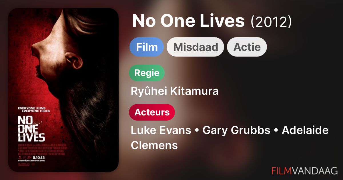 No One Lives (film, 2012) - FilmVandaag.nl