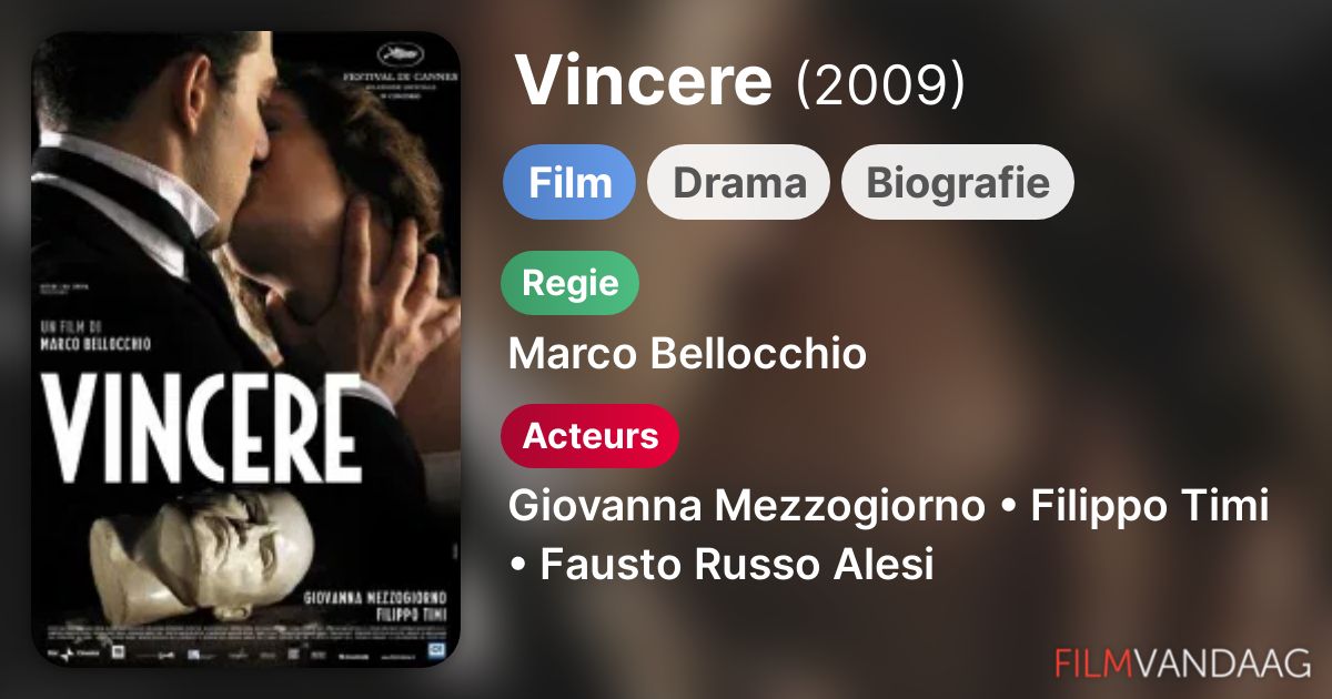Vincere (film, 2009) - FilmVandaag.nl