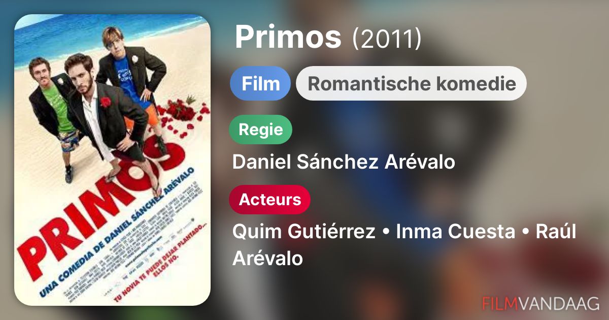 Primos (film, 2011) - FilmVandaag.nl