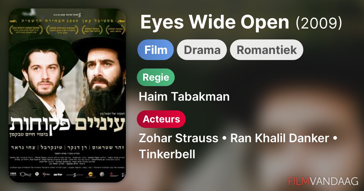 Alle acteurs in Eyes Wide Open (film, 2009) - FilmVandaag.nl