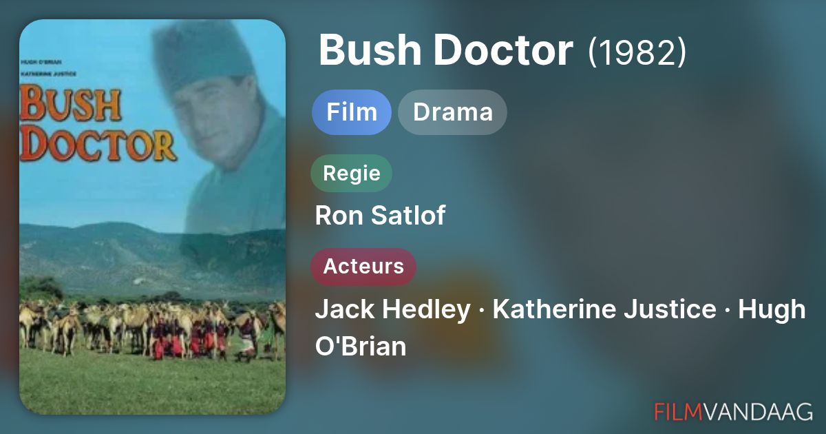Bush Doctor (film, 1982) - FilmVandaag.nl
