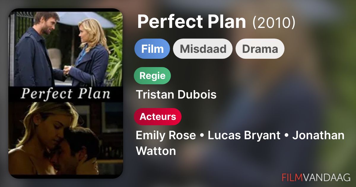 Perfect Plan (film, 2010) - FilmVandaag.nl