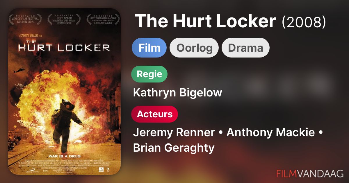 The Hurt Locker (film, 2008) - FilmVandaag.nl