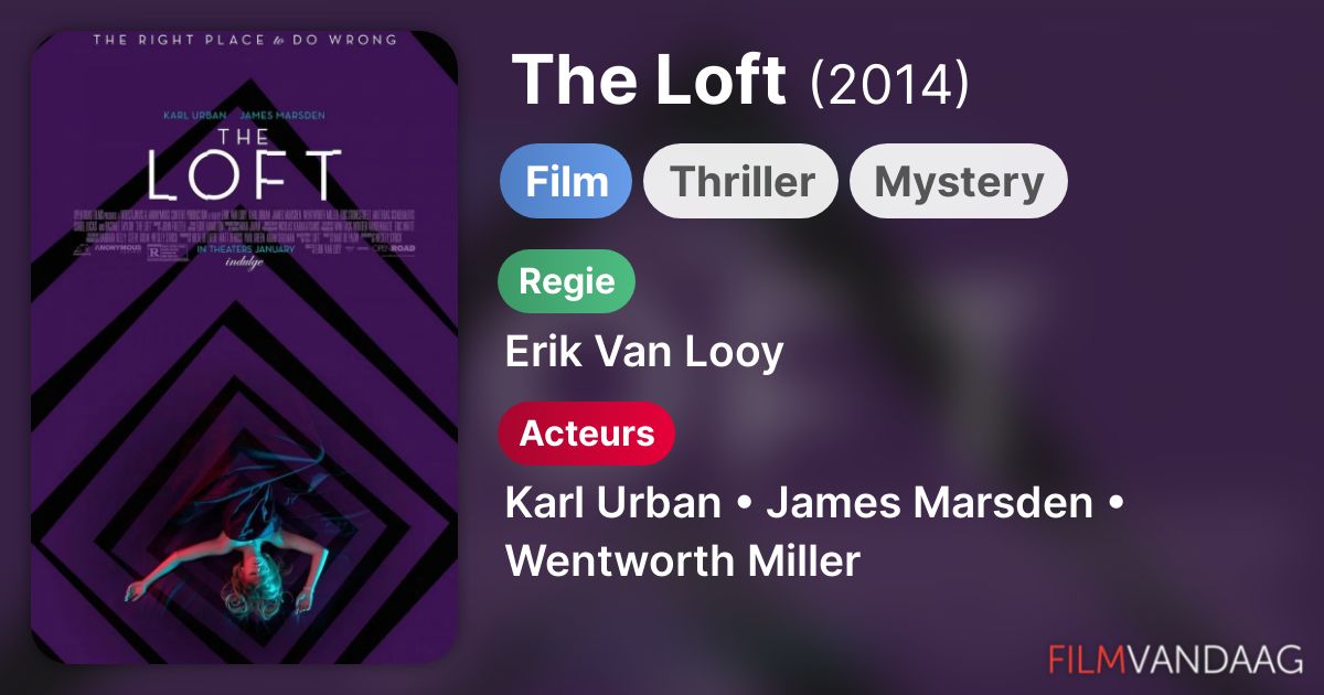 The Loft (film, 2014) - FilmVandaag.nl