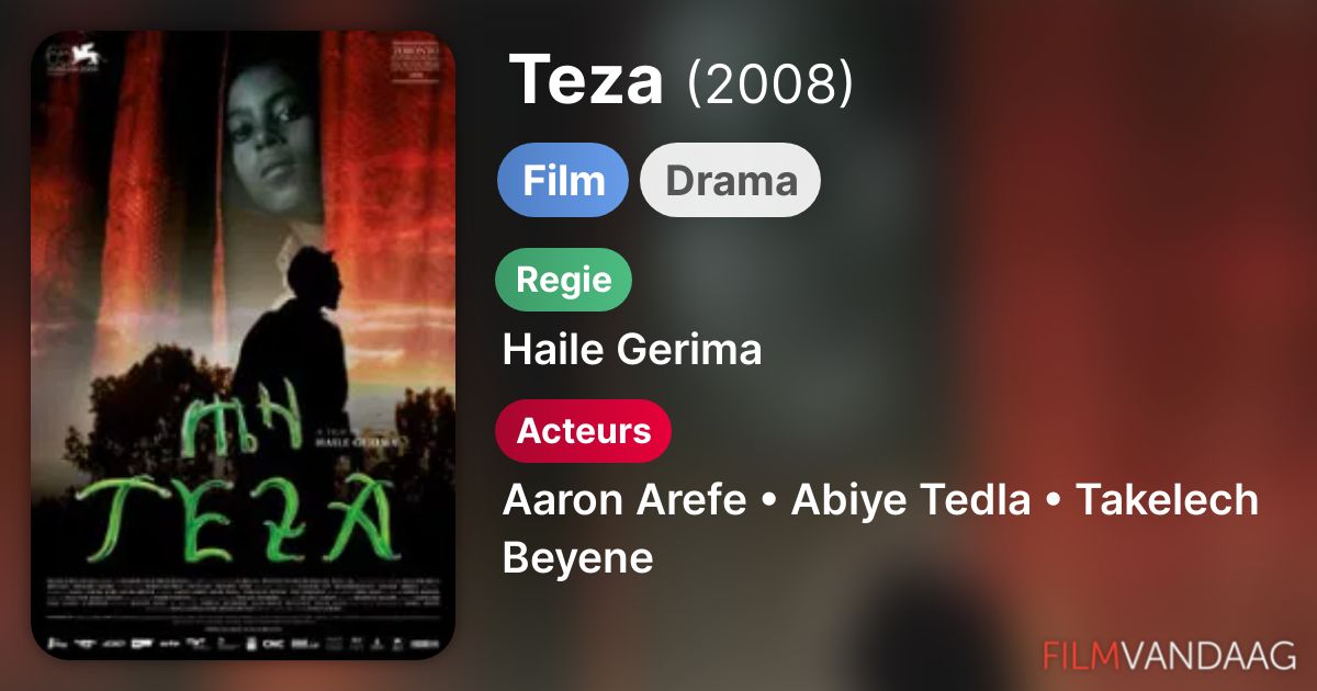 Teza (film, 2008) - FilmVandaag.nl