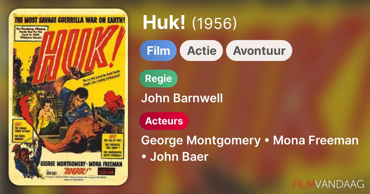 Huk! (film, 1956) - FilmVandaag.nl
