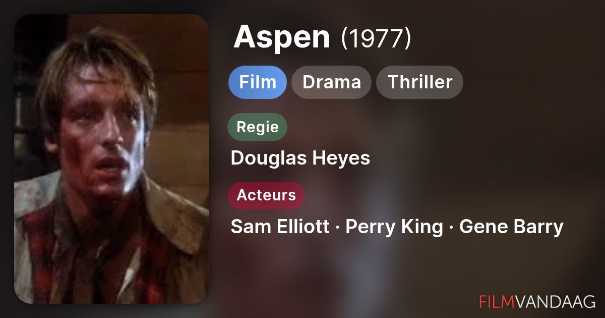 Alle acteurs in Aspen (film, 1977) - FilmVandaag.nl