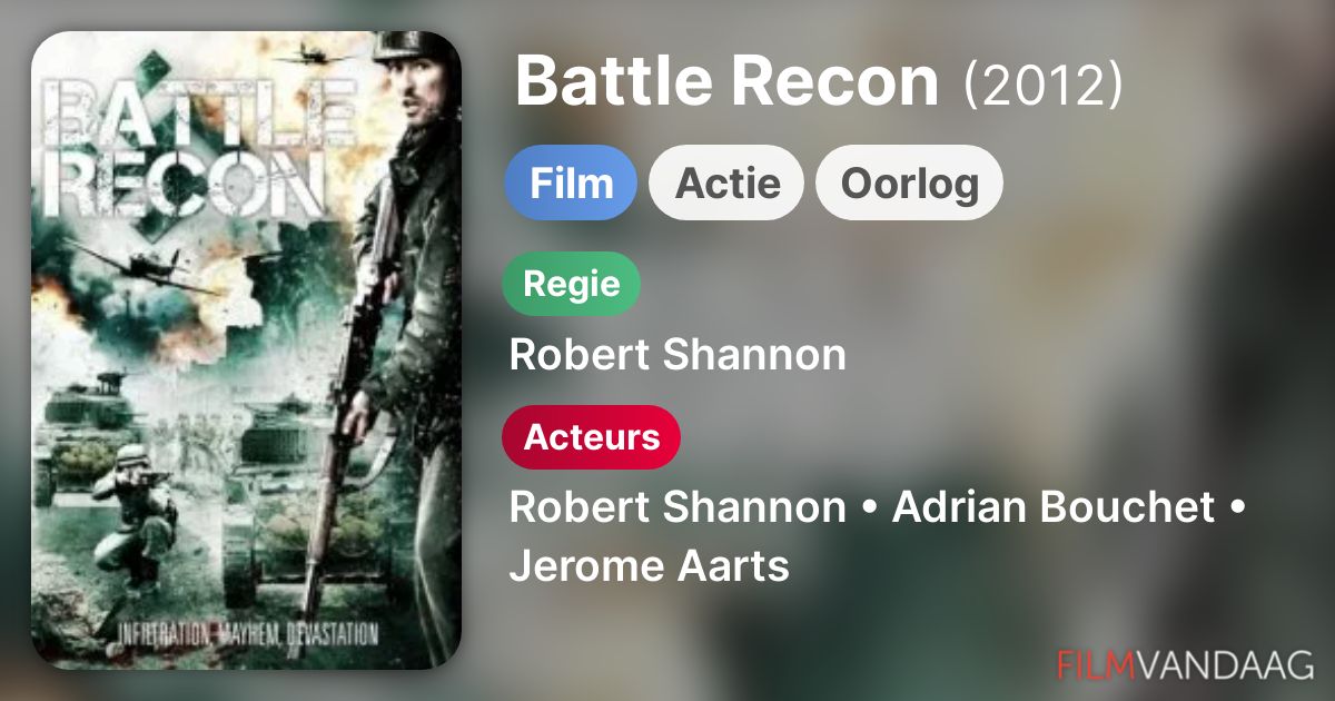 Battle Recon (film, 2011) - FilmVandaag.nl