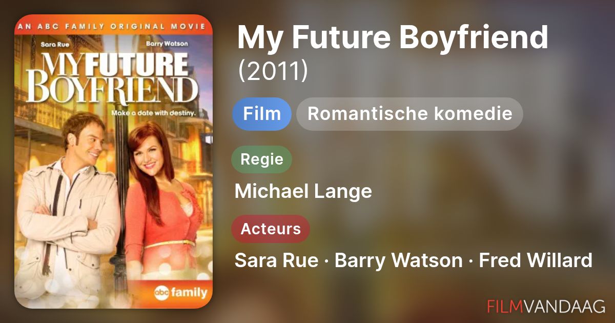 My Future Boyfriend (film, 2011) - FilmVandaag.nl
