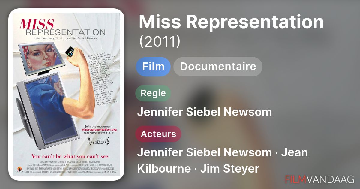 Miss Representation (film, 2011) - FilmVandaag.nl