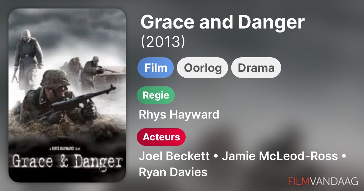 Grace and Danger (film, 2013) - FilmVandaag.nl