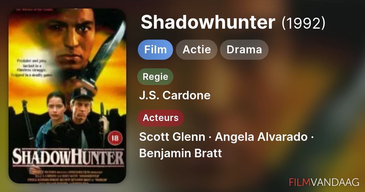 Shadowhunter (film, 1992) - FilmVandaag.nl