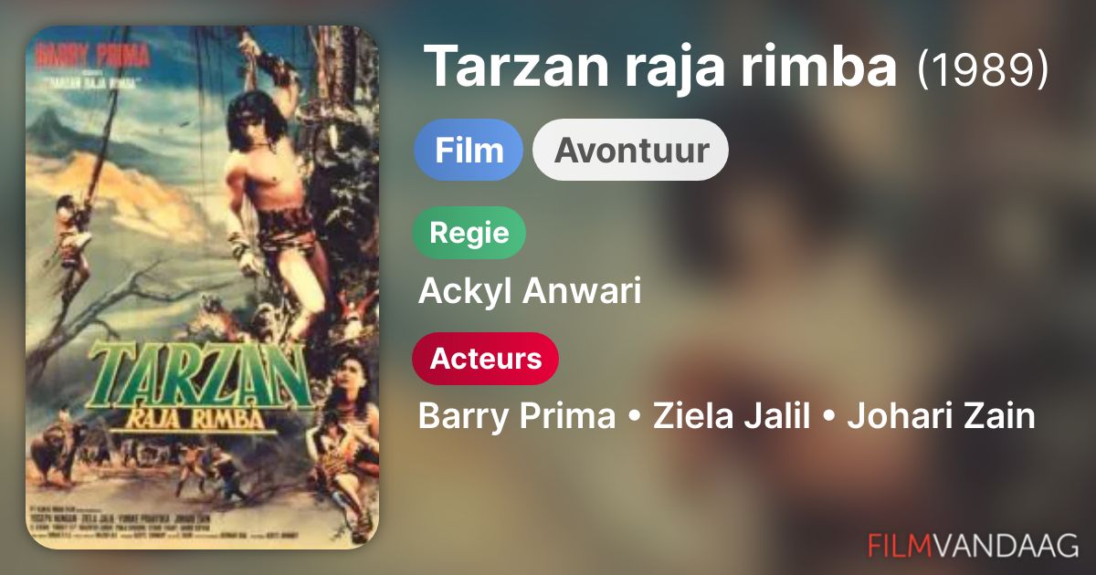 Tarzan raja rimba (film, 1989) - FilmVandaag.nl