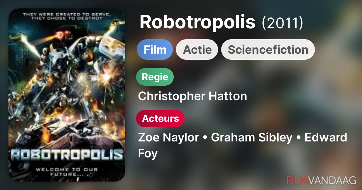 Robotropolis (film, 2011) - FilmVandaag.nl