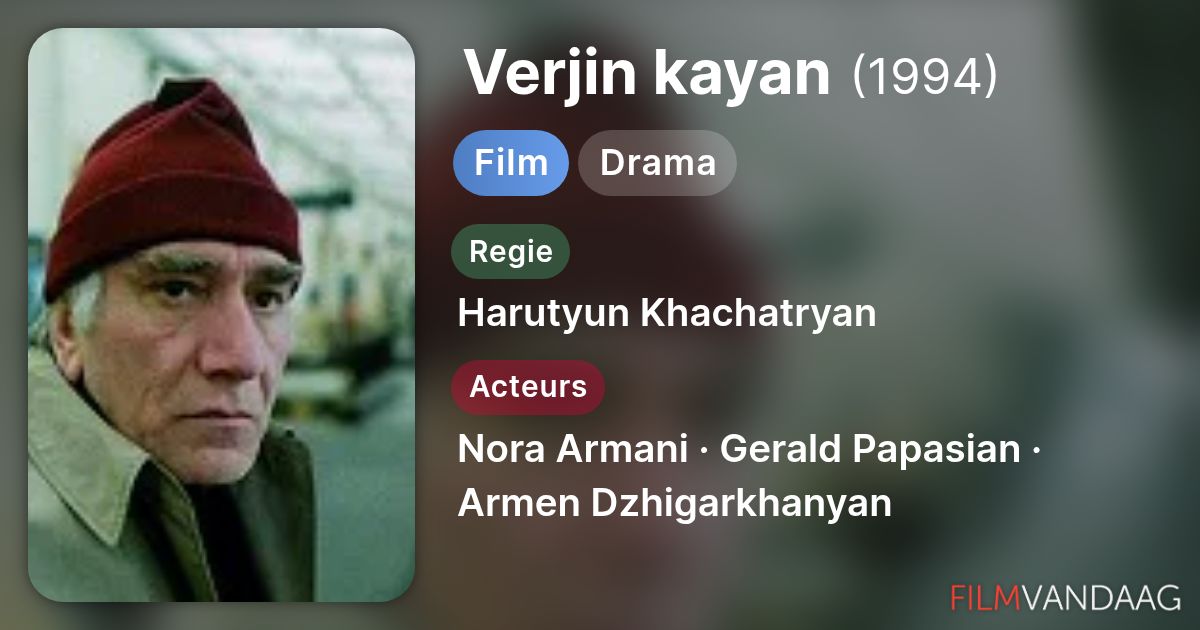 Verjin kayan (film, 1994) - FilmVandaag.nl