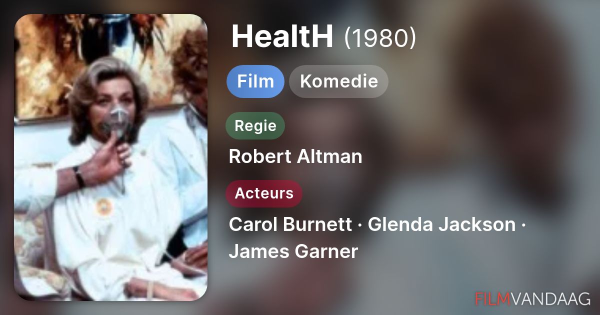 HealtH (film, 1980) - FilmVandaag.nl