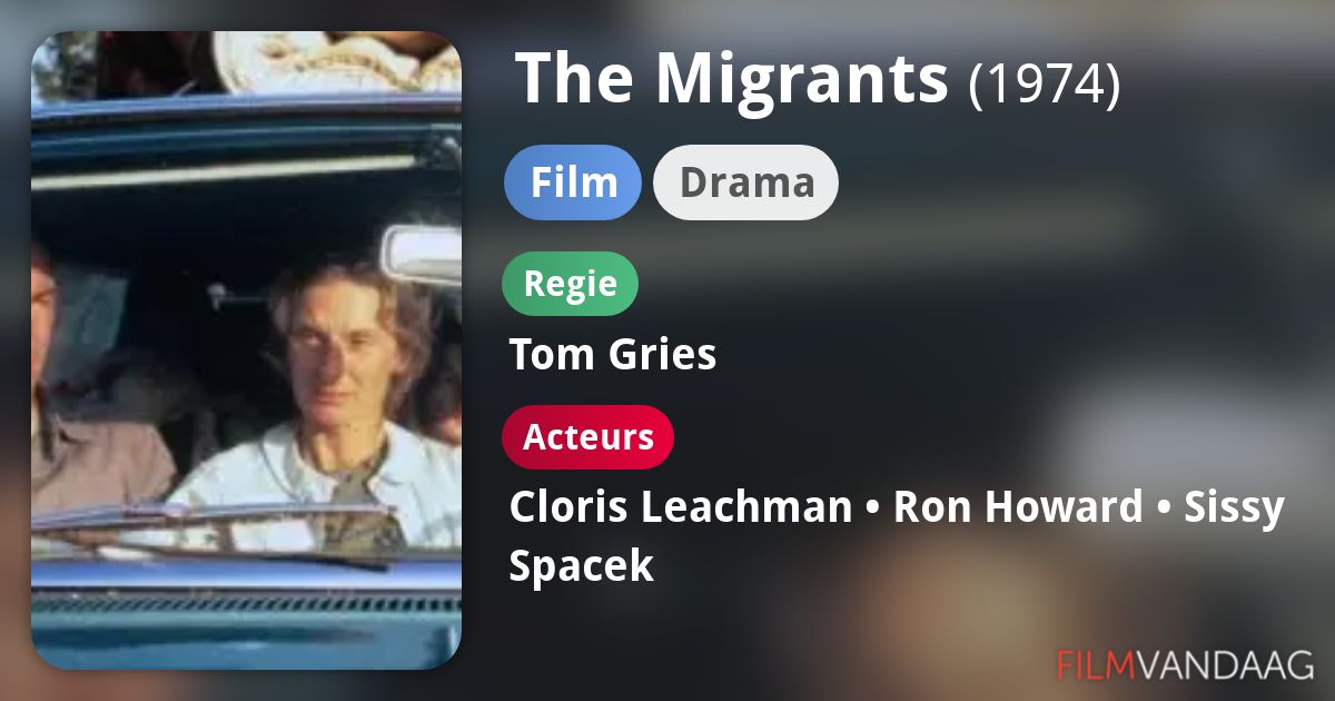 The Migrants (film, 1974) - FilmVandaag.nl