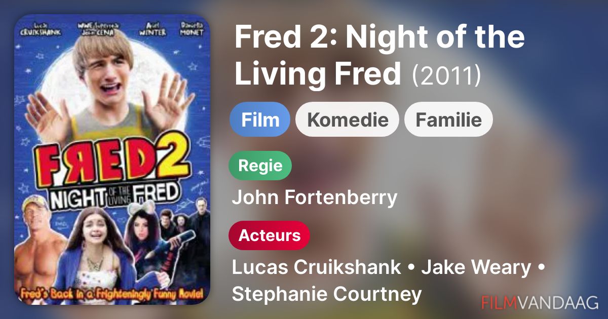 Fred 2: Night of the Living Fred (film, 2011) - FilmVandaag.nl