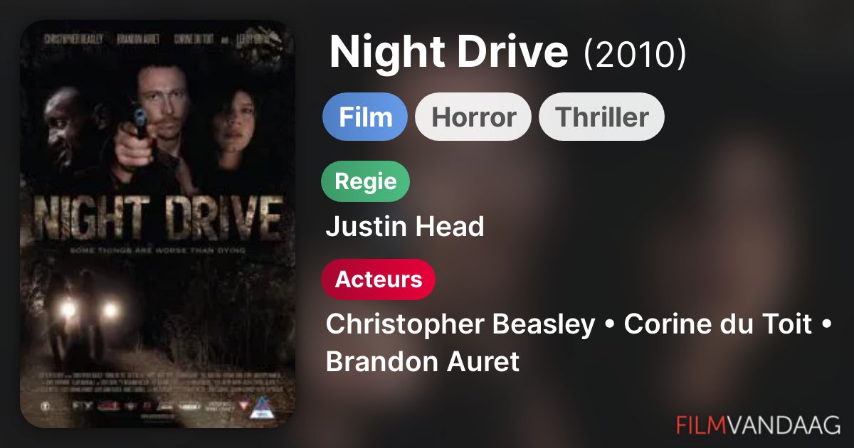 Night Drive (film, 2010) - FilmVandaag.nl