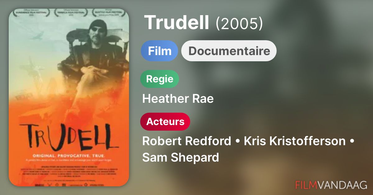 Trudell (film, 2005) - FilmVandaag.nl