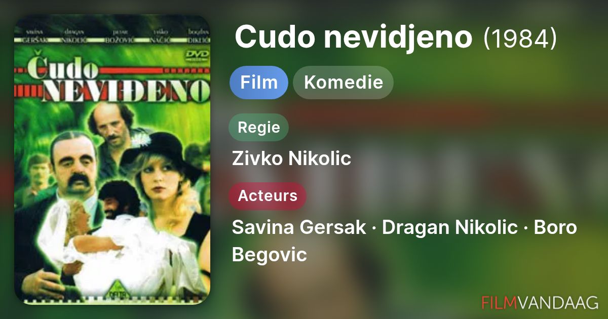Cudo nevidjeno (film, 1984) - FilmVandaag.nl