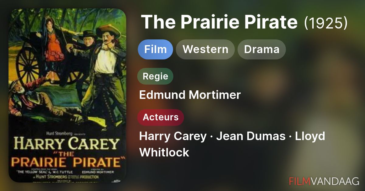 The Prairie Pirate (film, 1925) - FilmVandaag.nl