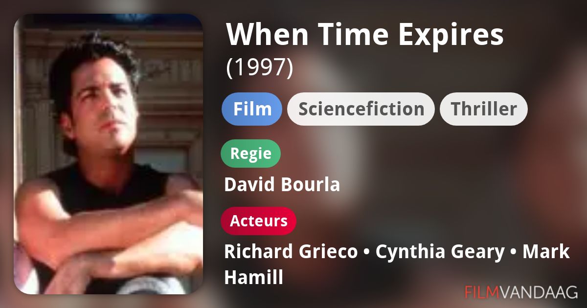 When Time Expires (film, 1997) - FilmVandaag.nl