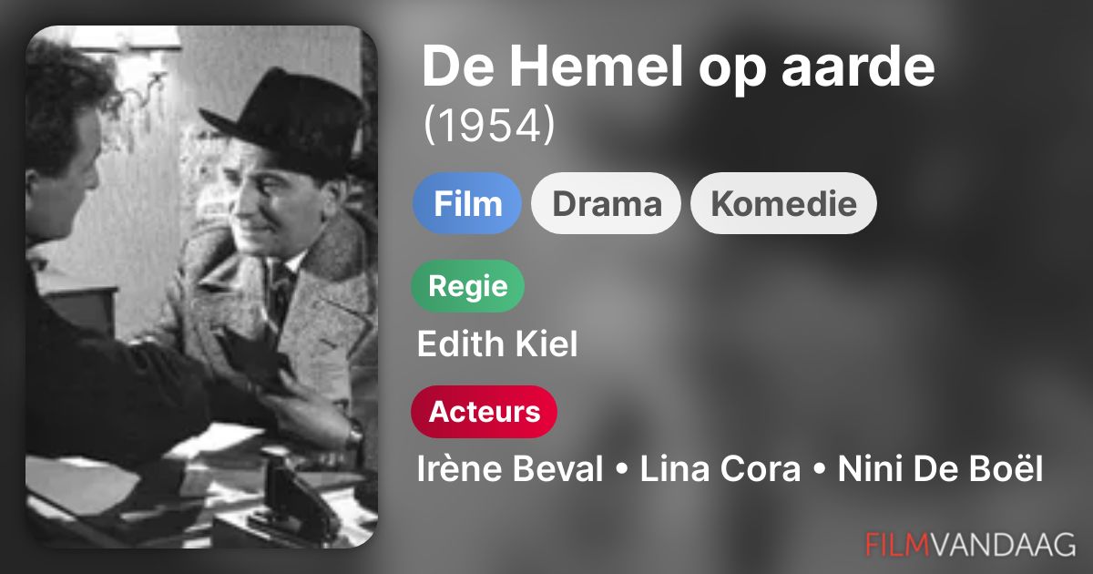 De Hemel op aarde (film, 1954) - FilmVandaag.nl