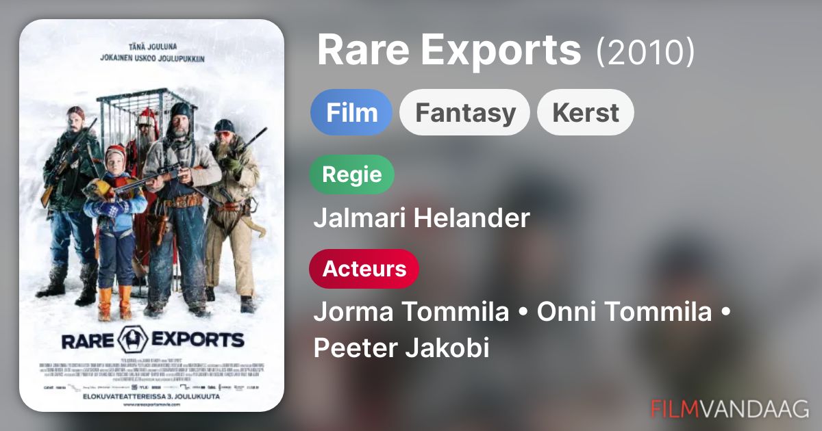 Rare Exports (film, 2010) - FilmVandaag.nl