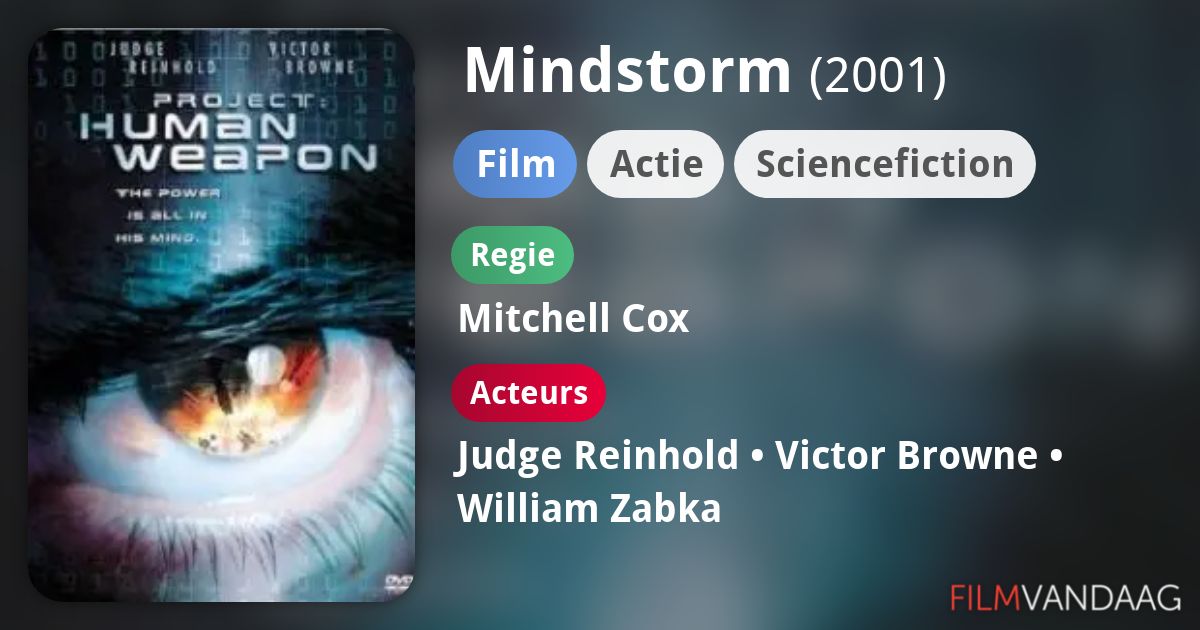 Mindstorm (film, 2001) - FilmVandaag.nl