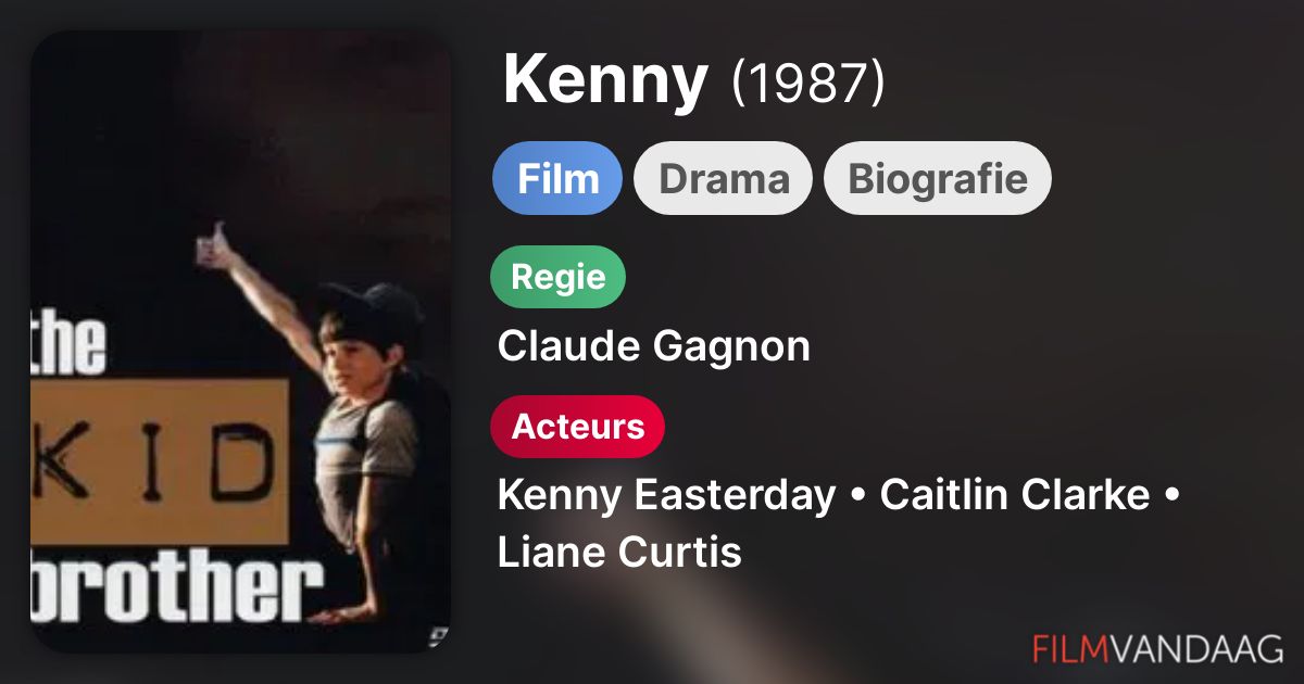 Kenny (film, 1988) - FilmVandaag.nl